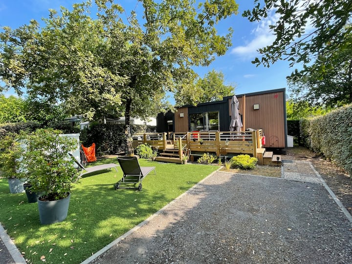 Mobilhome 4*- 4 Personnes à 350m Du Lac - Piscine - Sanguinet