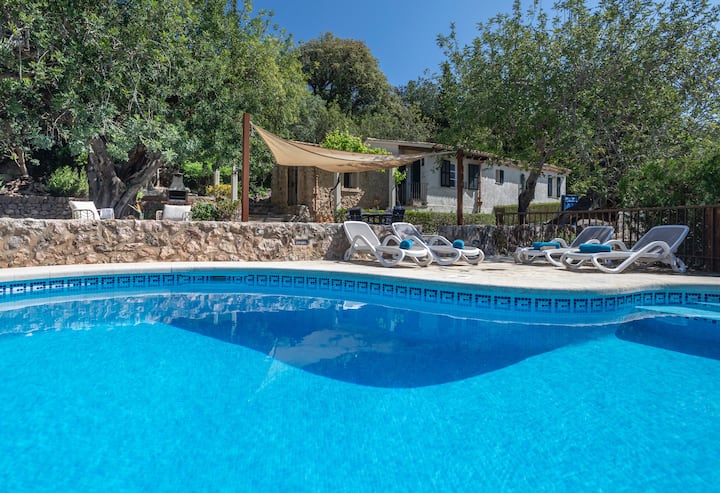 Can Miquel, Villa Con Piscina A 500m Del Pueblo - Pollensa