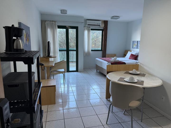 Liberdade Em Camburi: Apto Pcd Com Vista Do Mar - Vitoria