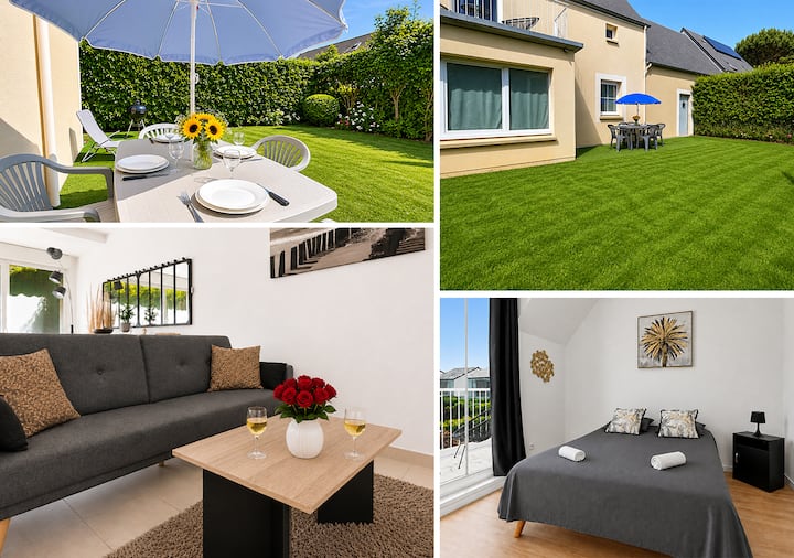 T3 Cosy, Jardin & Parking, Plages Du Débarquement - Bernières-sur-Mer