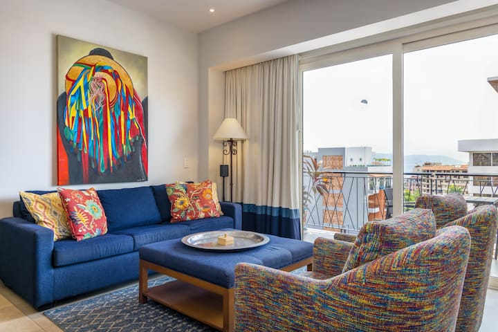 Top-floor Penthouse · Walk To Beach · King Bed - Puerto Vallarta