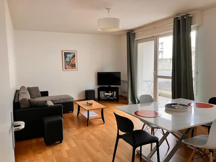 Appartement T2 Hyper Centre Proche Gare - Saint-Brieuc