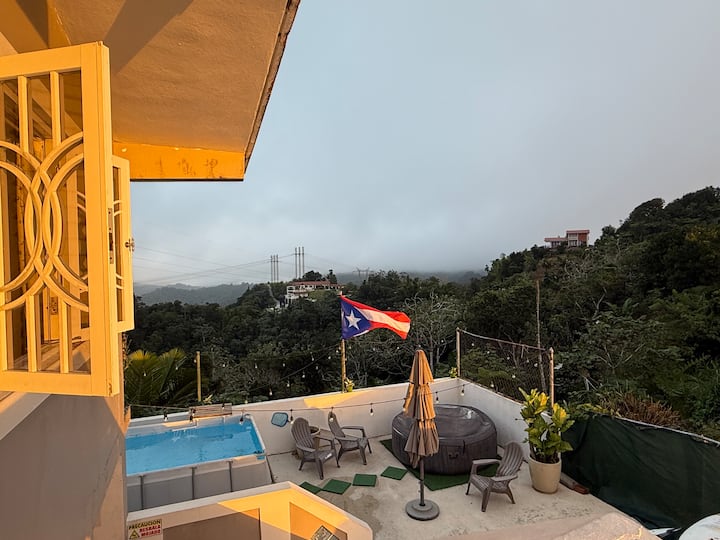 Casa Campo Bellos Montes-jacuzzi, Piscina Y Billar - Guayama