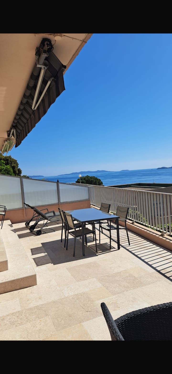 Loc T2 Classé 3* Le Lavendou(la Fossette)vue Mer - Le Lavandou