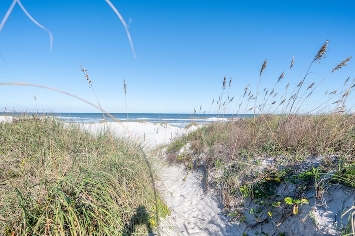 Beach House•treetop View •Gourmet Kitchen• Firepit - St. Augustine, FL