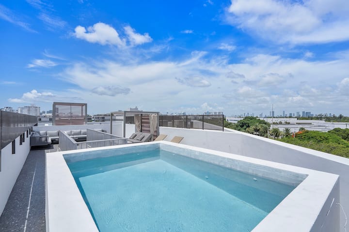 Fancy 5 Story Townhouse Miami Beach - Miami Beach