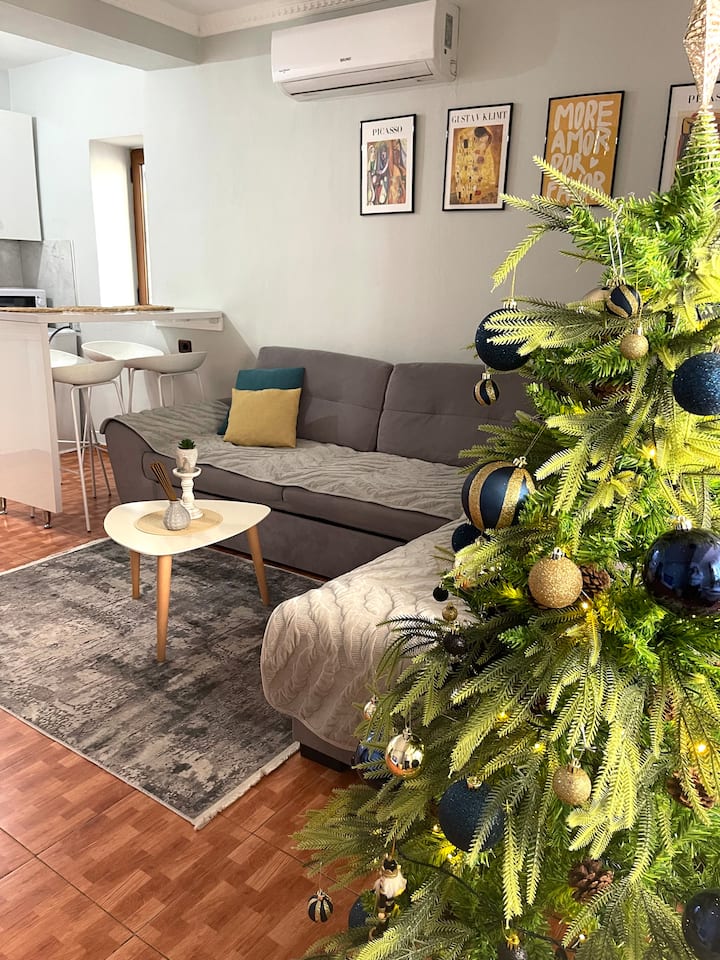 Comfy Flat With A City Center View🌿 - Shkodër