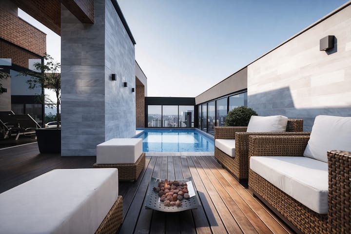 Apto No Centro -Duplex Novo, Wifi, Ar Cond, Top! - Joinville