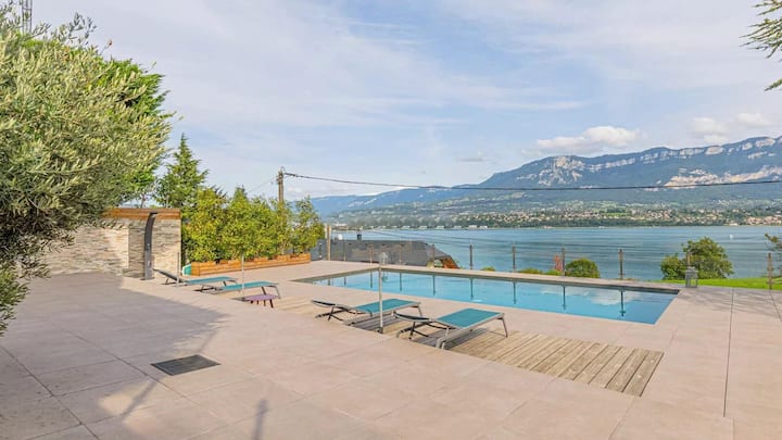 Vue Lac • Piscine • Entre Lac Et Montagne - Lac du Bourget