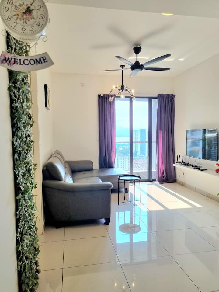 Comfy Woodsbury Butterworth By Dreamz *Netflix* - Perai