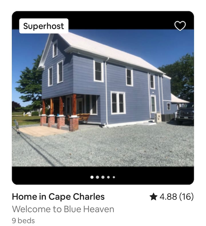 Welcome To Blue Heaven - Cape Charles, VA