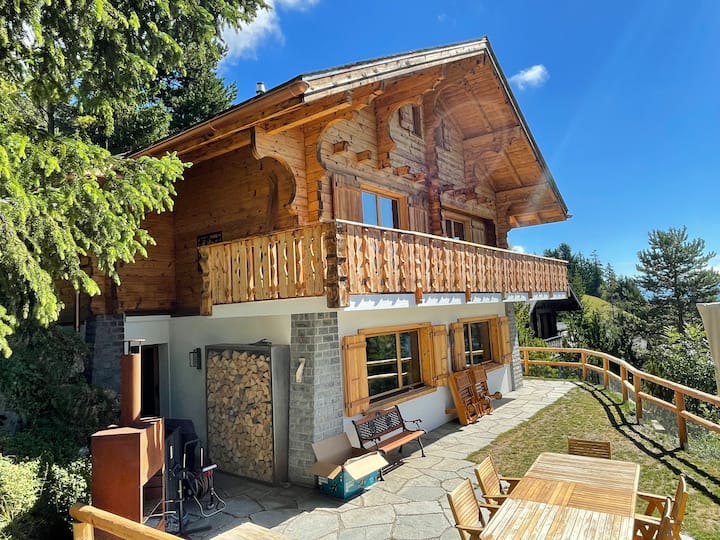 Chalet Panoramique Sauna Calme Absolu - Lenk