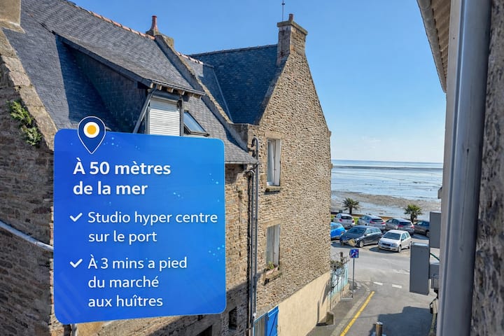 Studio 50 M De La Mer Proche Commerces/restaurants - Cancale