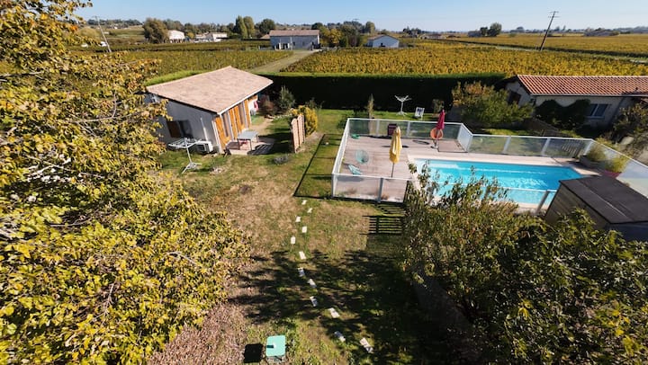Maison Cosy Et Piscine Dans Un éCrin De Verdure - Libourne