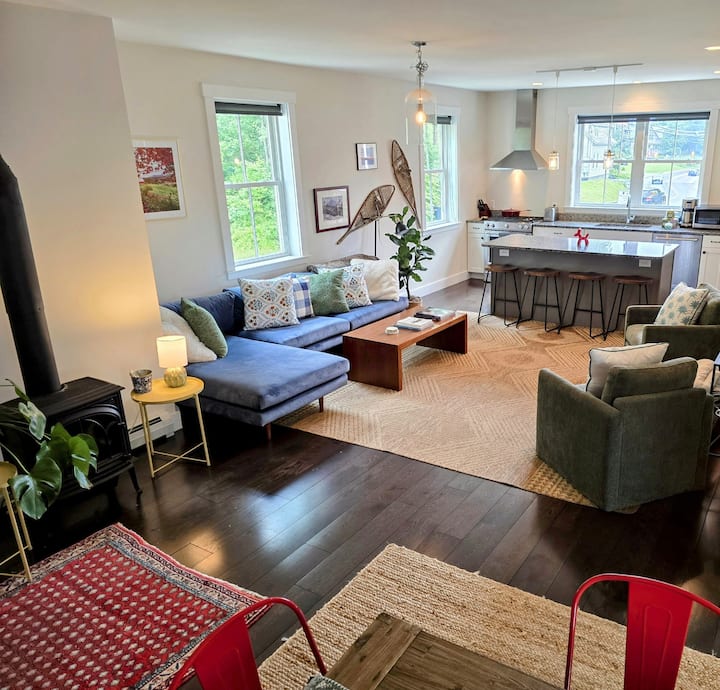 The Loft•walk Stowevillage•ski Shuttle•modern|luxe - Waterbury Village Historic District