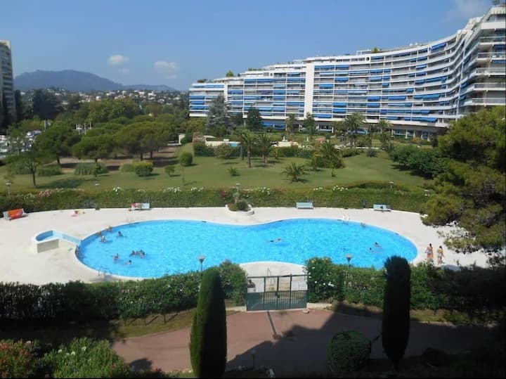 Piscine, Mer Accessible à Pied. - Mandelieu-la-Napoule