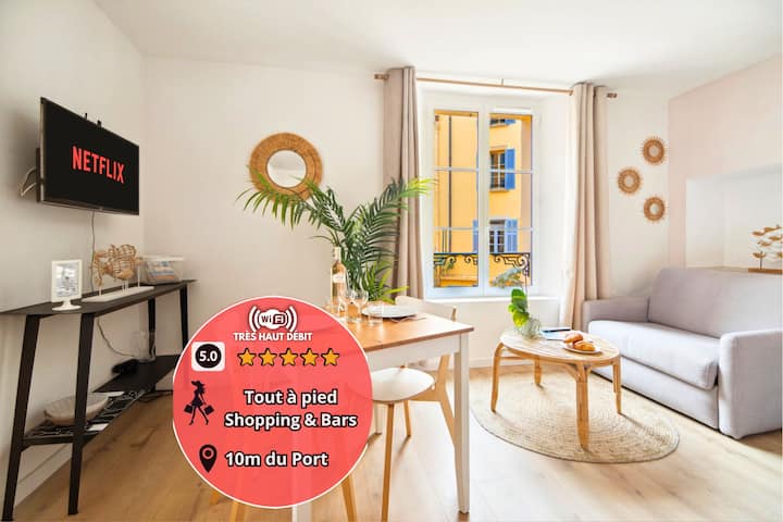 "Cosy" Climatisé- 2 Pas Du Port -Place Aux Herbes - Saint-Tropez