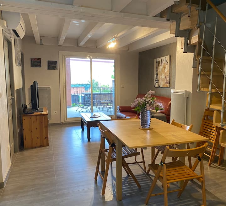 Petite Maison Avec Jardin Entre Mer Et Montpellier - Fabrègues