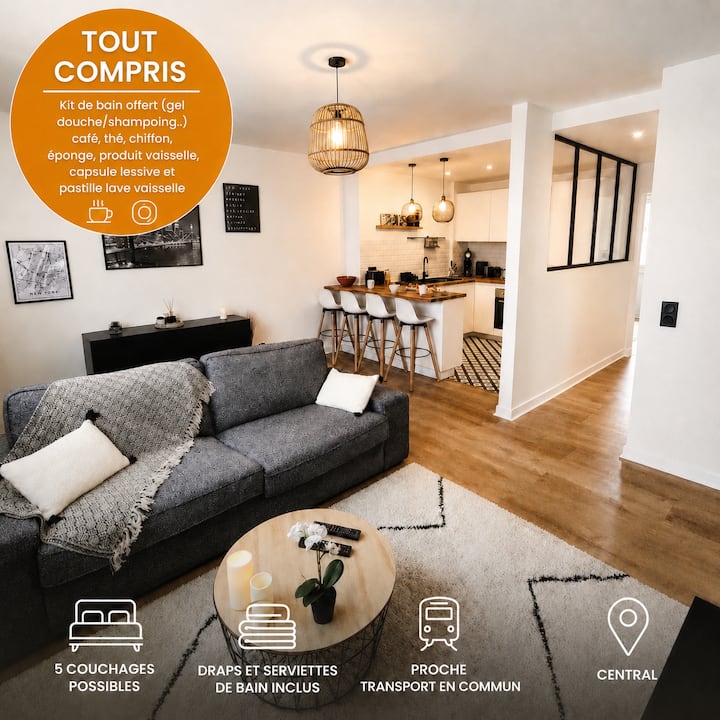 Le Manhattan - Cocon Chic & Cosy - Plérin