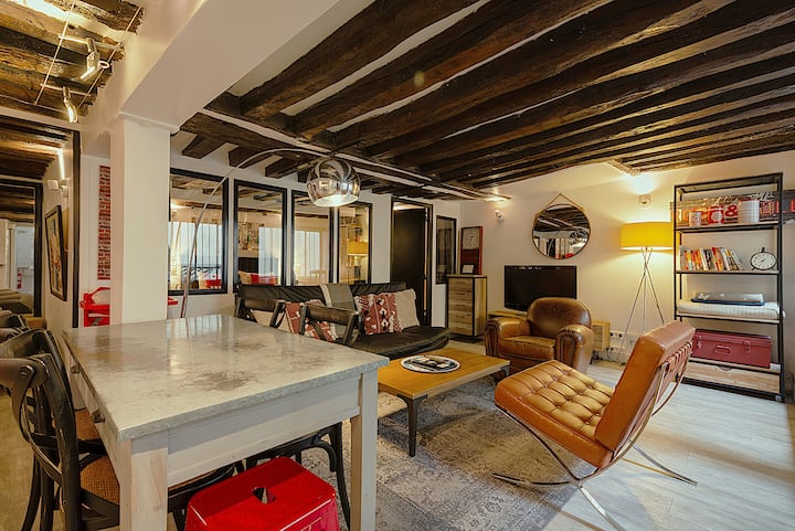 Opéra Paris Centre Charmant Loft Climatisé - Paris