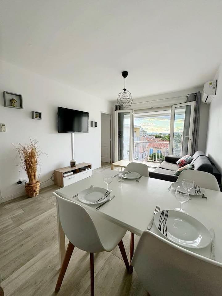 Appart Centre Ville, Proche Plage 4 Personnes - Palavas-les-Flots