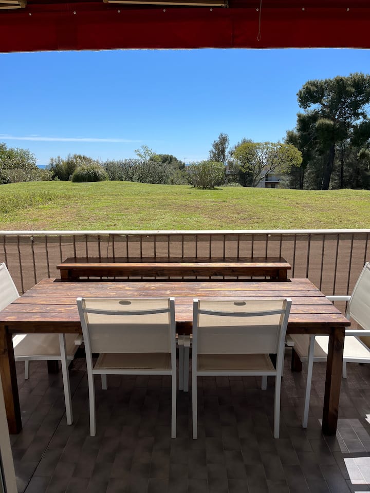 Appartement 4 Couchages, Domaine Privé, Proche Mer - Cagnes-sur-Mer