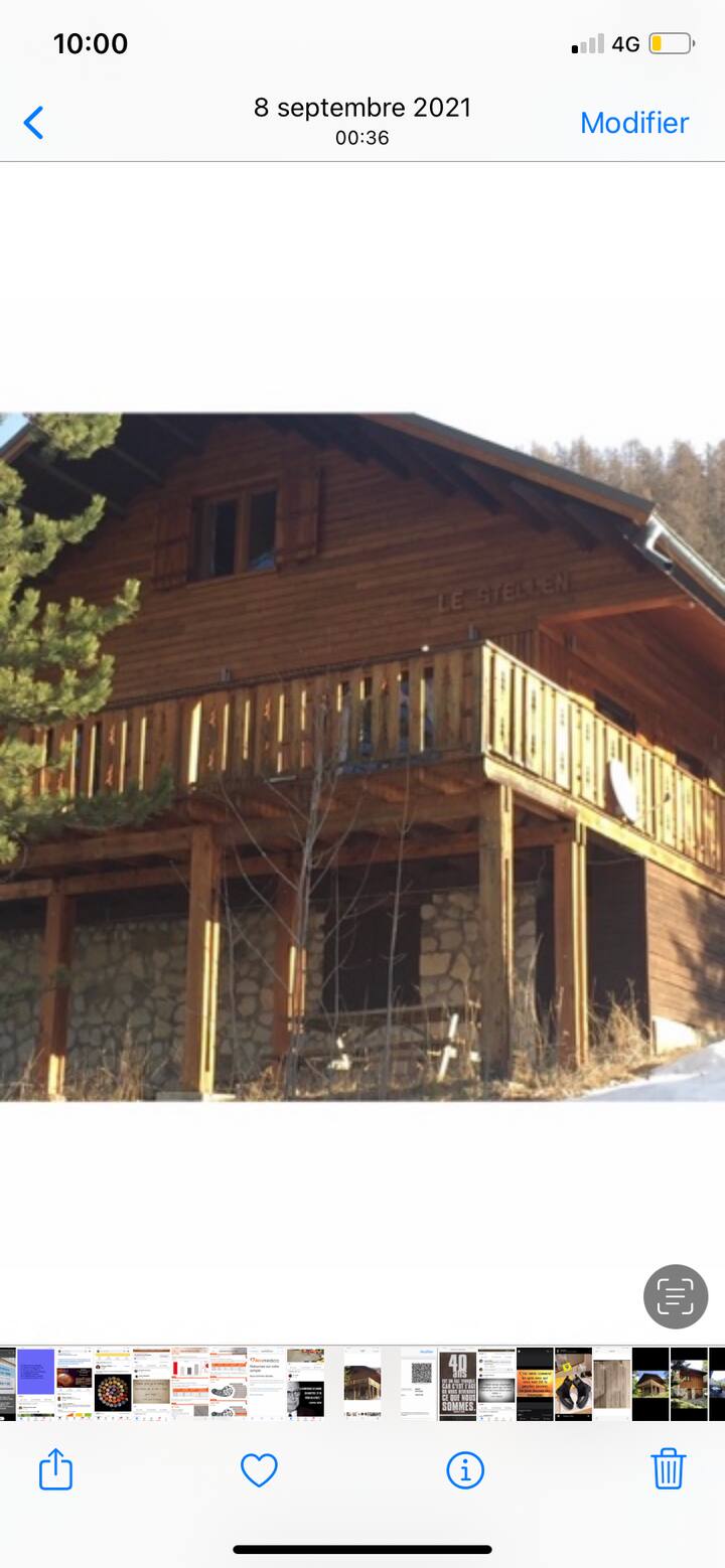 Chalet Allos 4 Chambres, Grande Terrasse - Allos