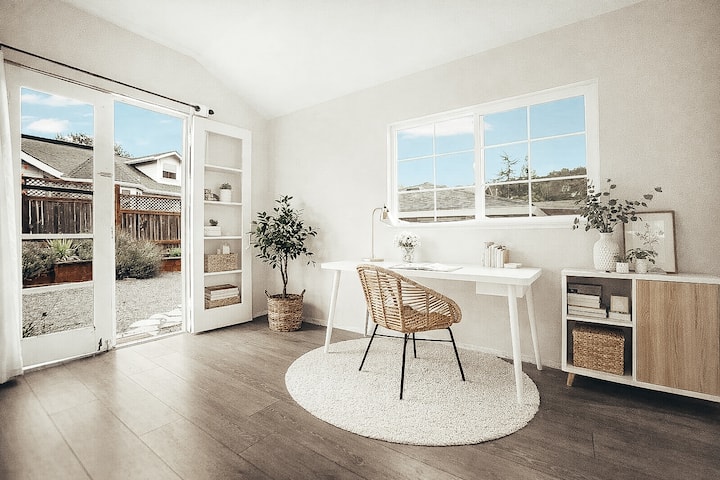 Cozycottage & Gated Entry| 2 Bed & Office - Santa Rosa, CA