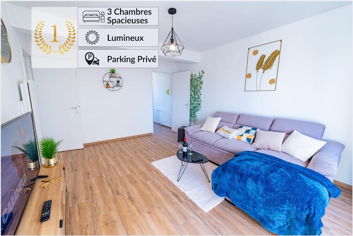 Lumineuxt4, 100m2, Spacieux, Parking Gratuit - Pau, Francia