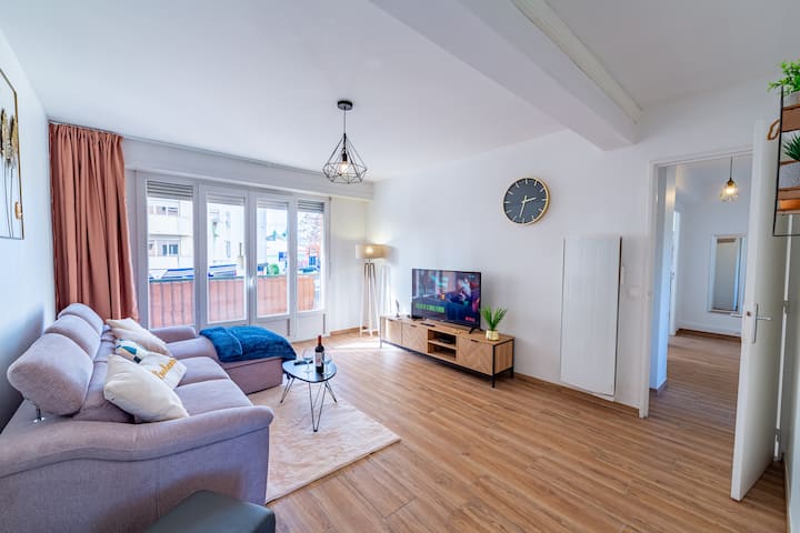 Lumineuxt4, 100m2, Spacieux, Free Parking Sécurisé - Pau