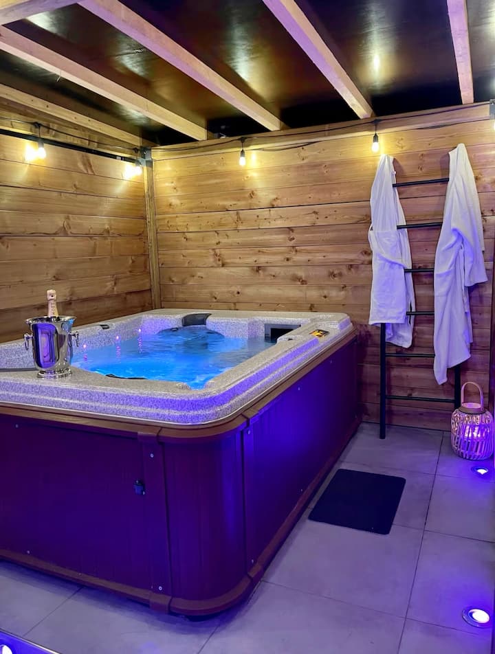 Maison Apollon💎 Coin De Paradis Avec Jacuzzi Privé - Paris