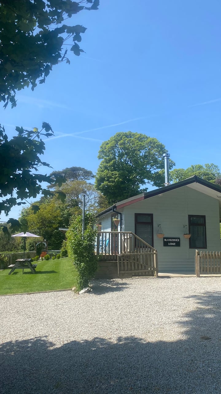 Luxury Family Or Couples Lodge With Great Views - Cornwall