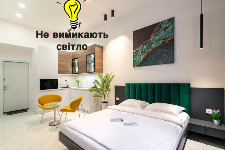 💚City Center Green Apartment - Lviv