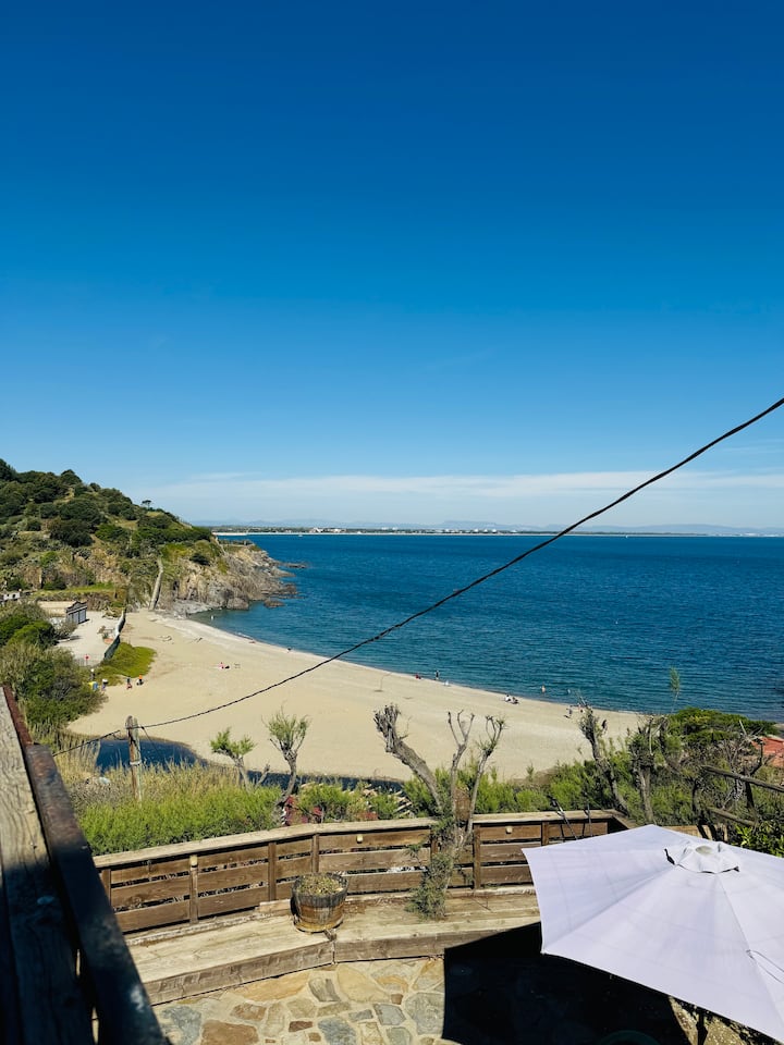 T2 Vue Mer & Montagne + Parking - Collioure