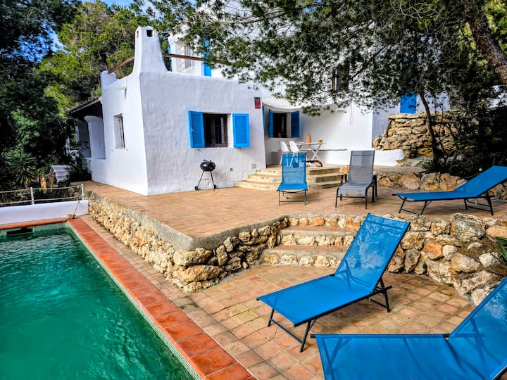 Can Mateu, Belle Maison à Cala Yondal - Ibiza