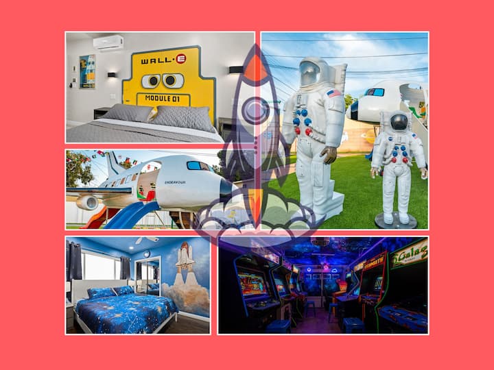 🪐Galaxy Quest 🪐🛝🕹⛳️ Playground, Arcade, Endless Fun - Anaheim