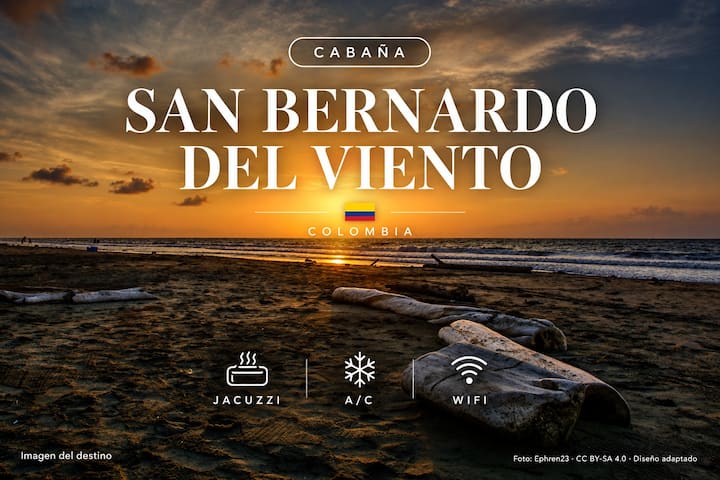 Serene Cabin+jacuzzi+ac@san Bernardo Del Viento - San Bernardo Del Viento