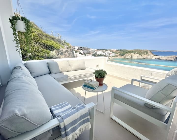 Cozy Apartment With Views To The Sea - Menorca