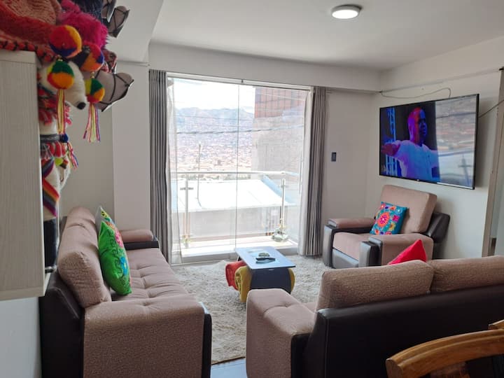 Spacious Apartment With Incredible Panoramic Views - Cusco