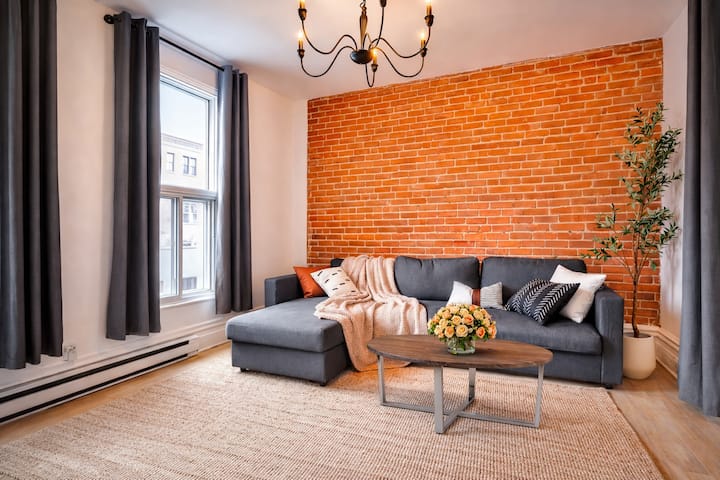 ÉLégant 3ch Plateau • 8 Pers • Parking Gratuit - Montreal