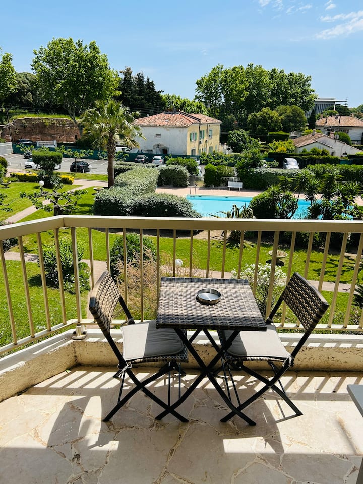Studio Climatisé Avec Piscine Proche De La Mer - Fréjus