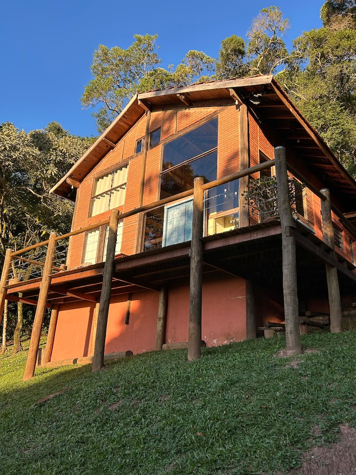 Refúgio Na Mata - Casa Rústica - Santo Antônio do Pinhal