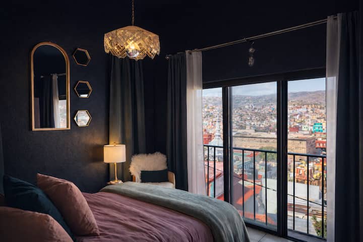 Suite Decó Balcón Y Baño Privado+vista · Centro - Guanajuato
