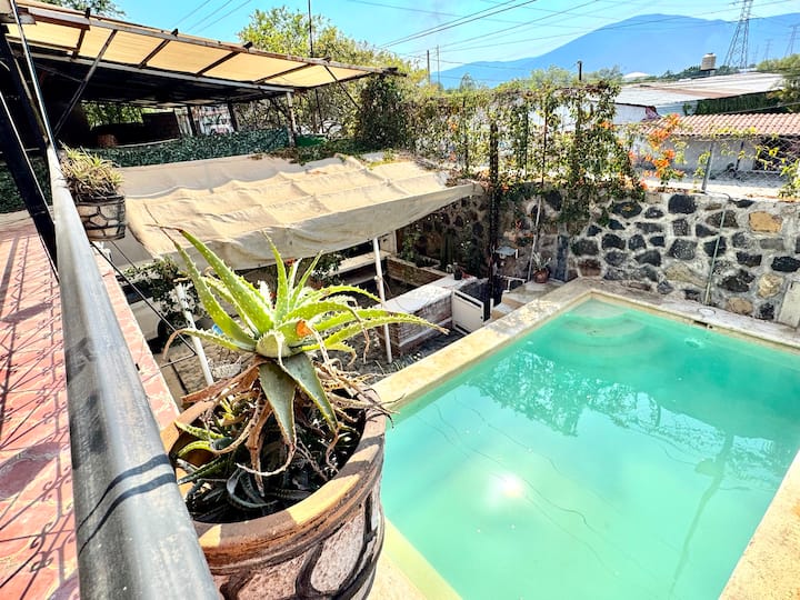 Casa Hasta 25 Personas, Alberca Privada Y Terraza - Morelos