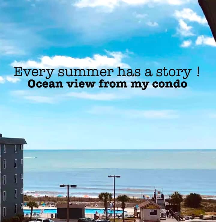 6 Pools, Lazyriver, Bar, Sleeps 4, Oceanfront Bldg - Surfside Beach, SC