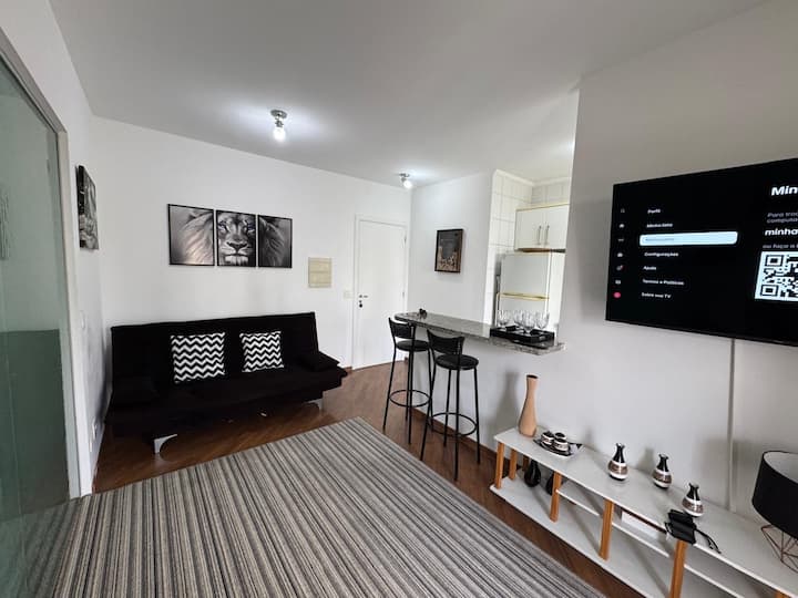 Itaim- Vl Olimpia Apto 1 Dorm Garagem Piscina 45m2 - São Paulo