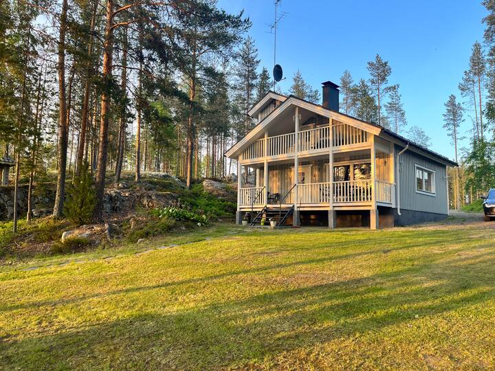 Villa Hyppykallio For 4+4 ,Free Wifi ,Saimaa Area - Juva