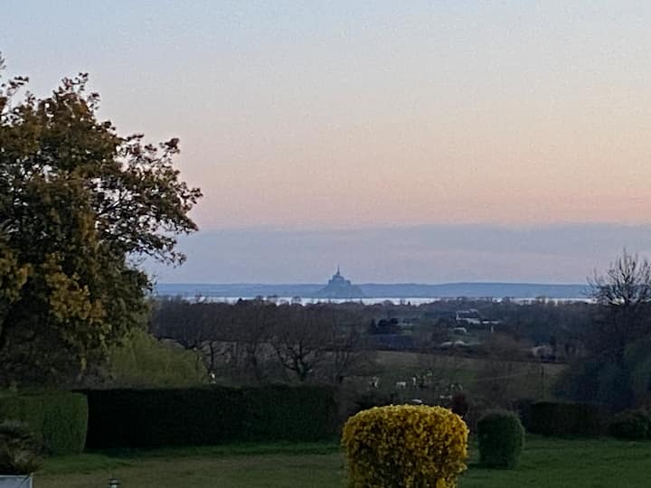 Maison Vue Mont Saint Michel - Sartilly-Baie-Bocage