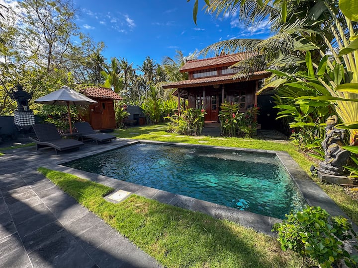 Hidden Escapes Manggis With Sauna, Ice Bath & Pool - Sidemen