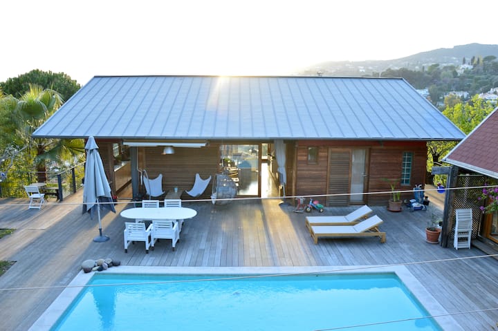 Belle Maison Contemporaine / Les Hauteurs De Nice - Nizza